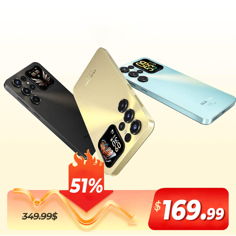 OUKITEL C68 Plus-EV 7.2-inch 6000mAh Battery 9.5mm Ultra-thin Body Sma ...