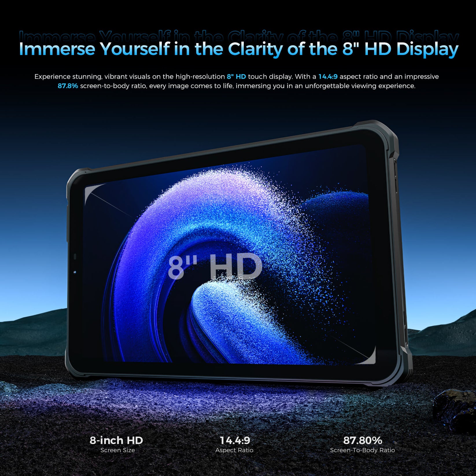 OUKITEL RT3 Plus 4G Rugged 8-inch Tablet, 11000mAh | OUKITEL Store